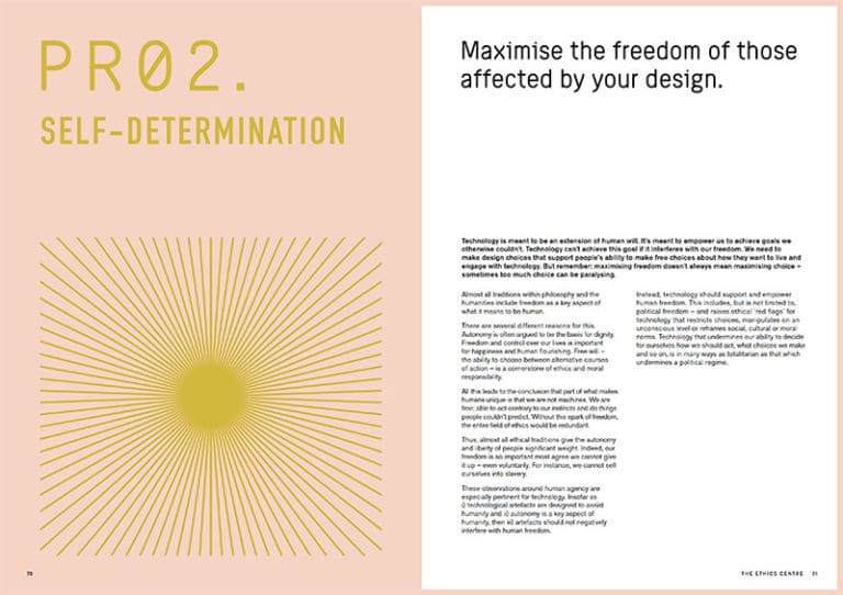 Ethical By Design: Principles For Good Technology - The Ethics Centre